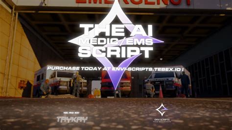 [paid] Envi Medic Advanced Ai Medic Ems Script [esx Qb Core Custom