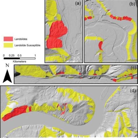 Landslide Inventory Prepared Using Visual Inspection Of Lidar Data A