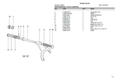 Lamborghini Sprint 664 60 Sn L10s603wvt1001 Teilekatalog Eur