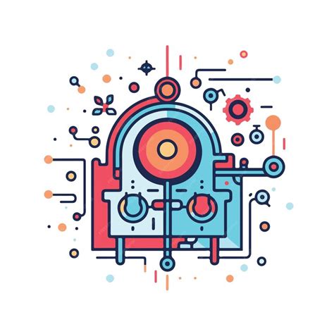 Premium Vector Machine Learning Using Svg Icons