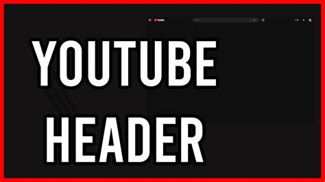 Let S Code How To Design The Youtube Header With CSS YouTube