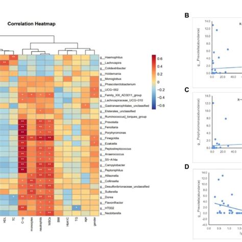 Spearman Correlation Analysis Of Different Bacteria And Clinical Download Scientific Diagram