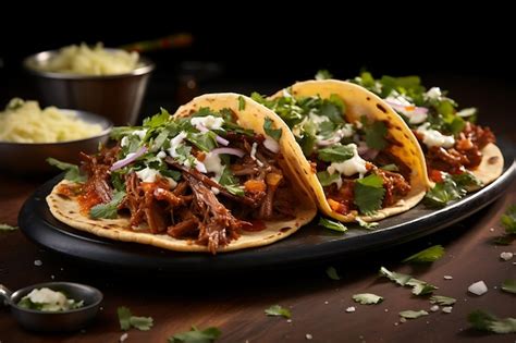Premium Ai Image Birria Tacos Mexican Food Photography