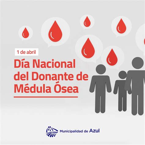 Día Nacional del Donante de Médula Ósea Municipio de Azul