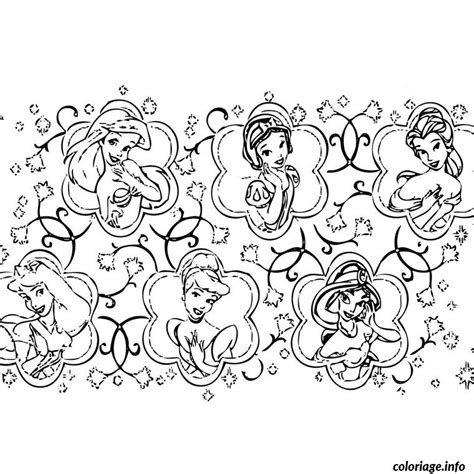 Coloriage Princesses Disney