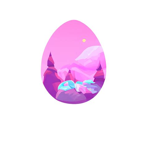 Cute Kawaii Easter Egg Chibi Graphic · Creative Fabrica