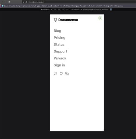 Bug Issue With Hamburger Menu On Mobile View · Issue 508