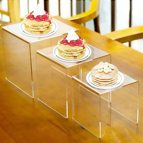 Acrylic Riser Display Shelf Acrylic Product Customization