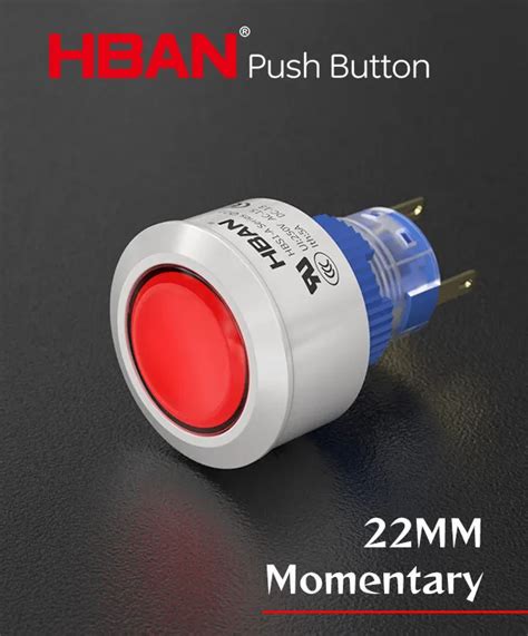 Wholesale Push Button Switches Manufacturer Emergncy Stop Hban Hongbo Mm Momentary