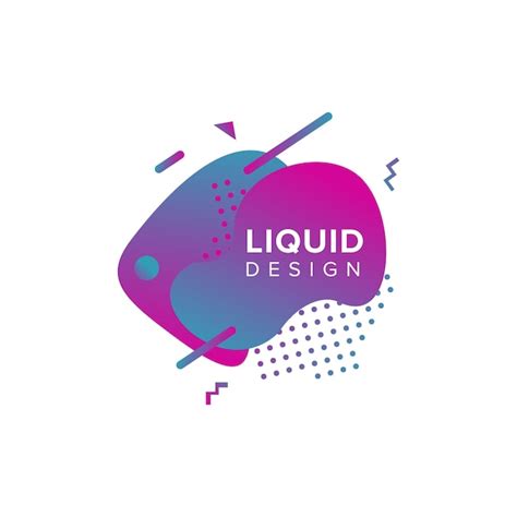 Premium Vector Color Abstract Liquid Shape Fluid Color Overlap Gradient Background Vector