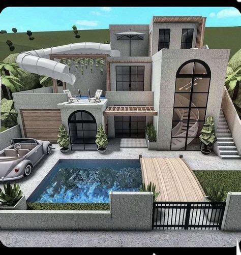 Realistic Bloxburg House Mansion