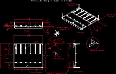 Rack Of Material Handling Dwg Block For Autocad • Designs Cad