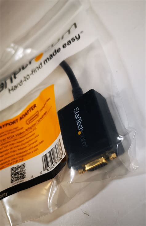 Startech DisplayPort To VGA Video Adapter Converter