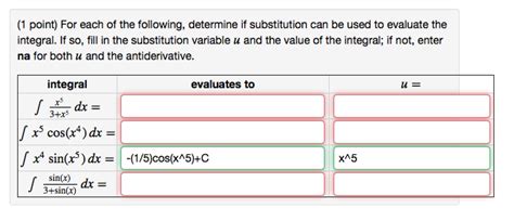 solved 1 point for each of the following determine if