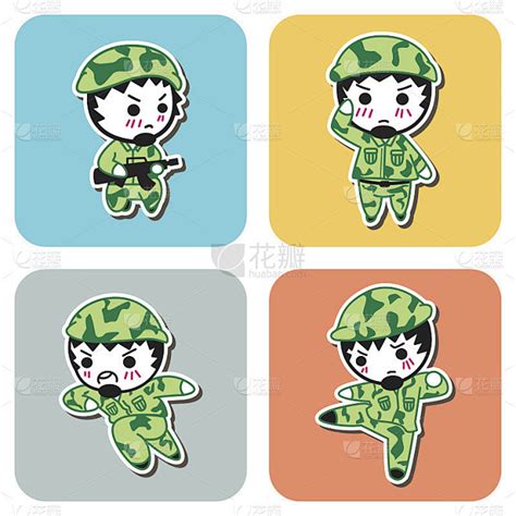 士兵卡通