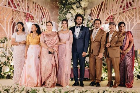 Actor Umapathy Ramaiah Weds Actress Aishwarya Arjun Wedding Reception