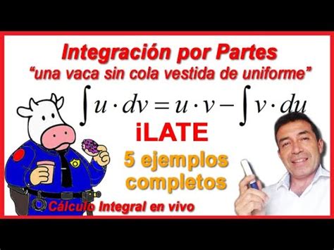 Cálculo integral regla de barrow y la vaca vestida Montesco Jeans