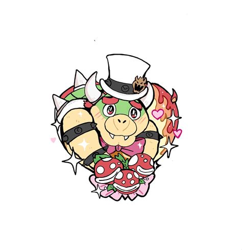 Cute Bowser Draw In 2023 Super Mario Art Mario Art Mario Fan Art