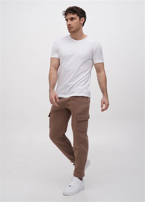 ᐉ Купити чоловічі Трикотажні Трикотажні штани карго на флісі Візон S M — Київ Україна ≡ ЦІНА