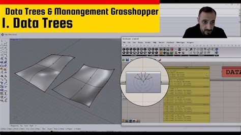 1 data trees navigating data trees and param viewer grasshopper3d