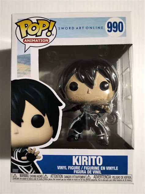 Kirito Funko Pop 990 Sword Art Online Anime Sidekickstreet