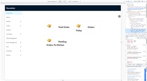 Resturant Management System Built Using React Js