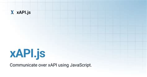 XAPI Js XAPI Js