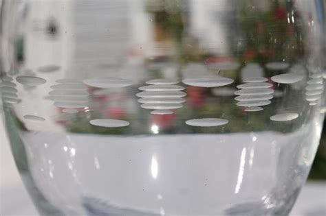 Big Hollow Stem Beer Glasses W Mod Etched Design 60s 70s Vintage