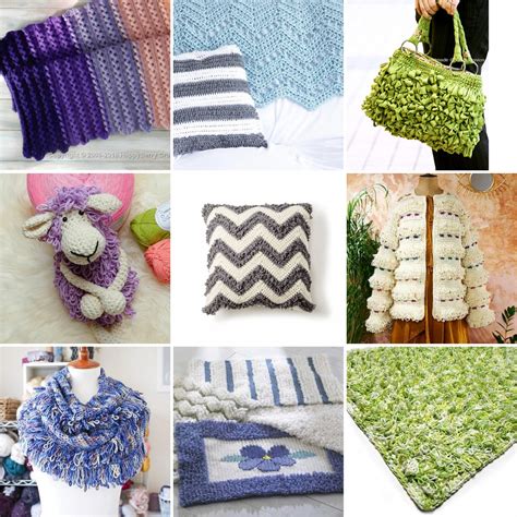 11 Incredible Loop Stitch Crochet Patterns Easy Little World Of Whimsy