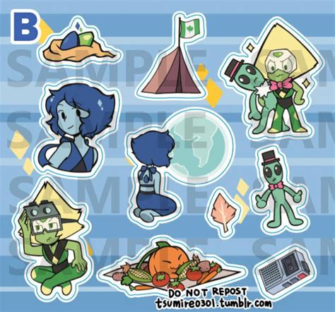 Steven Universe Lapidot Kiss Cut Stickers Etsy