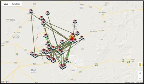 Route Plan Proposed By The Ekram System Before Applying Vrp Download