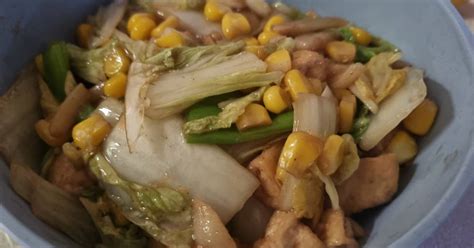 Resep Tumis Tahu Sawi Putih Oleh Eurica Wijaya Cookpad