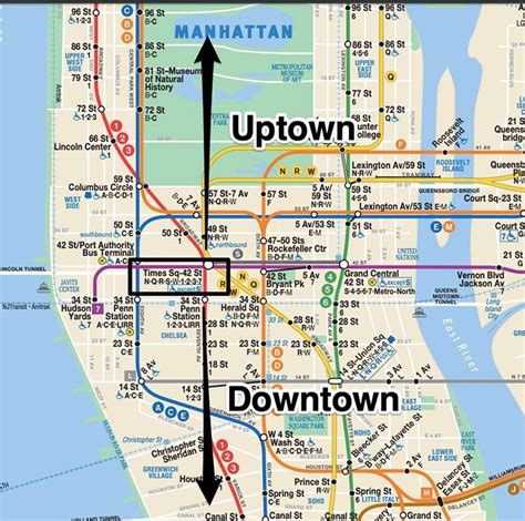 Mapa Turistico De La Ciudad De Nueva York