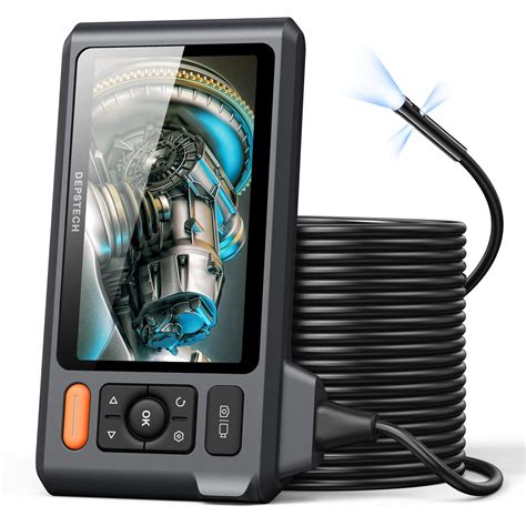 Buy Depstech Triple Lens Sewer Inspection Camera With 50ft Semi Rigid