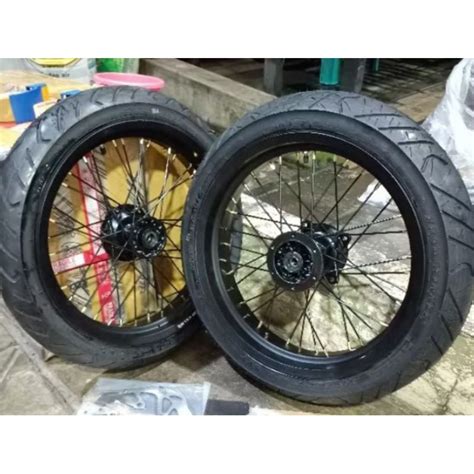 Jual Paketan Velg KLX BF D Tracker Mini 140 140 Ban Primax 60 80 70 80