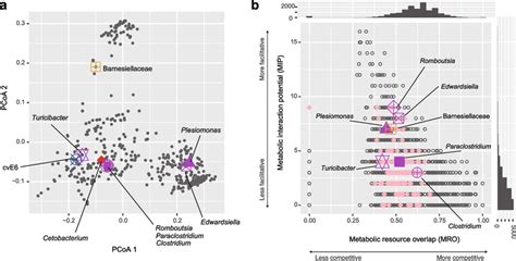 Metabolic Interactions Between Microbes A Metagenomic Niche Space Download Scientific Diagram