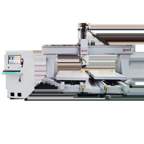 Hot Sale Double Operations Woodworking 5 Axis CNC Router Milling 5 Axis CNC Router Machine For