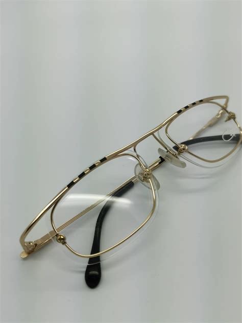 Rare Cazal Rimless Eyeglasses Glasses Frame Superb Gem