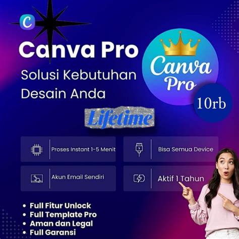 Jual Canva Pro Shopee Indonesia