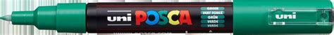 Popisovač Posca 0 7 mm zelený 6 PC 1M Akrylové fixy a barvy ARBO cz