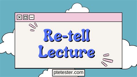 PTE Retell Lecture Mistakes 2023 YouTube