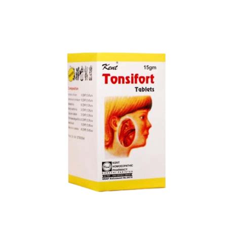 Tonsifort Tablets Kent Pharma