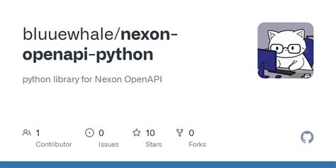 Github Bluuewhalenexon Openapi Python Python Library For Nexon Openapi
