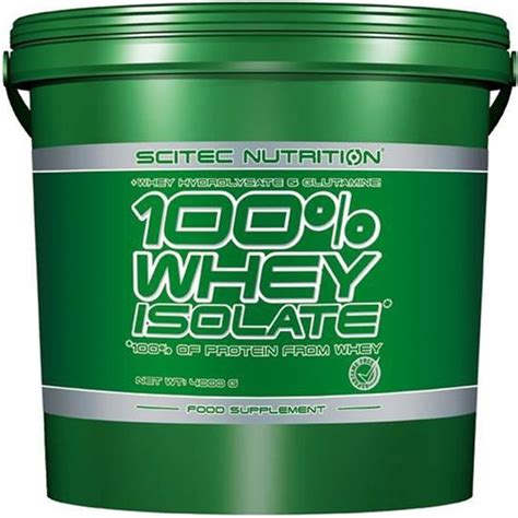 100 Whey Isolate 4000 Gr Chocolat Scitec Proteine Cdiscount Sport