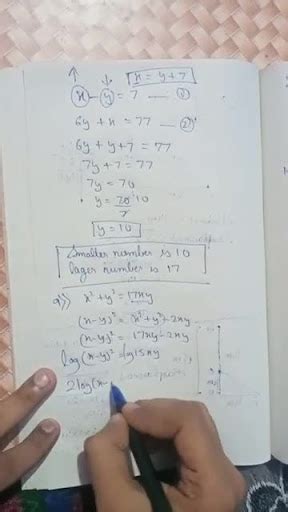 If X Y Xy Then Find The Value Of Log Xy IfA X X Is A O