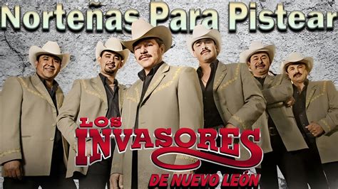 Los Invasores De Nuevo LeonPuras NorteñasViejitas Mix YouTube