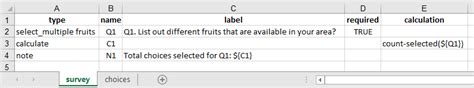Counting Number Of Answers Selected From A Multiple Choices Question Form Building