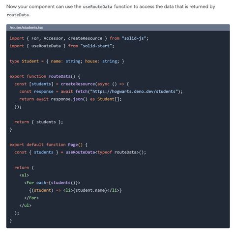 [bug] Undefined `userroutedata` When Using Jsx Instead Of Tsx · Issue 1004 · Solidjs Solid