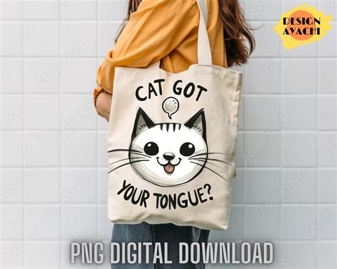 Cat Got Your Tongue Png Cat Face Png Cat Head Png Cat Lover Png