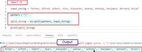 Python Split Regex Python Guides